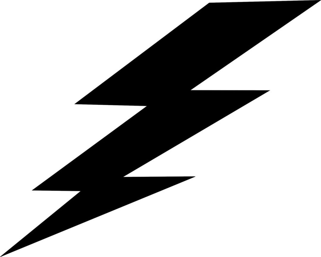 Lightning Bolt Decal | Vinyl Car Decal | Window Decal | Laptop Decal ...