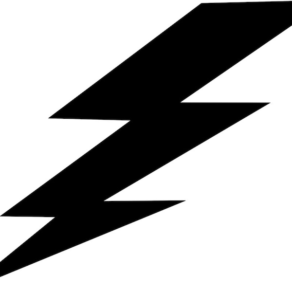 Lightning Window Decal - Etsy