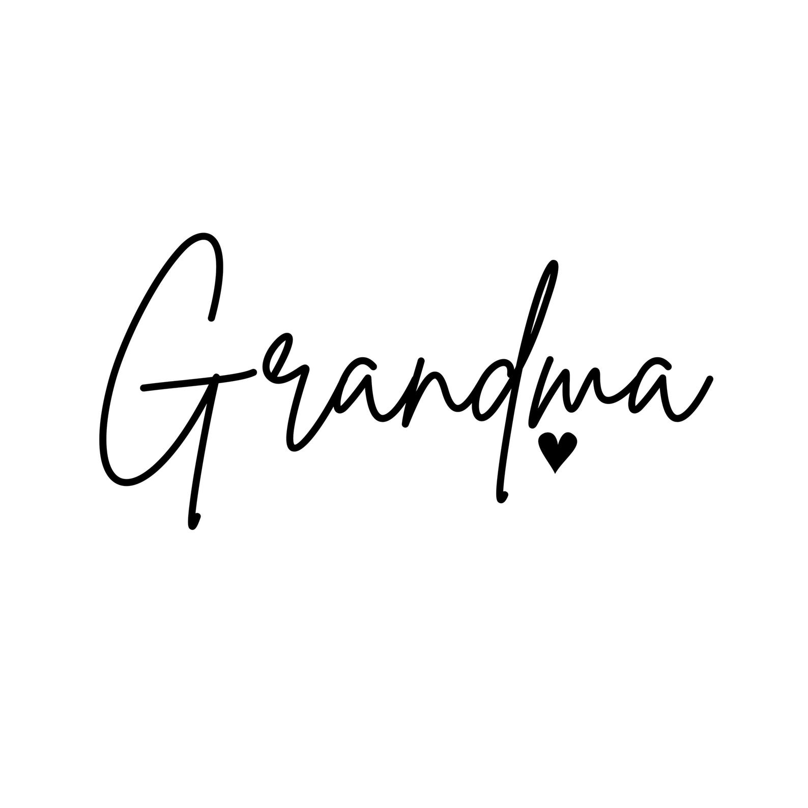 Grandma Decal | Vinyl Car Decal | Window Decal | Laptop Decal | Vinyl ...