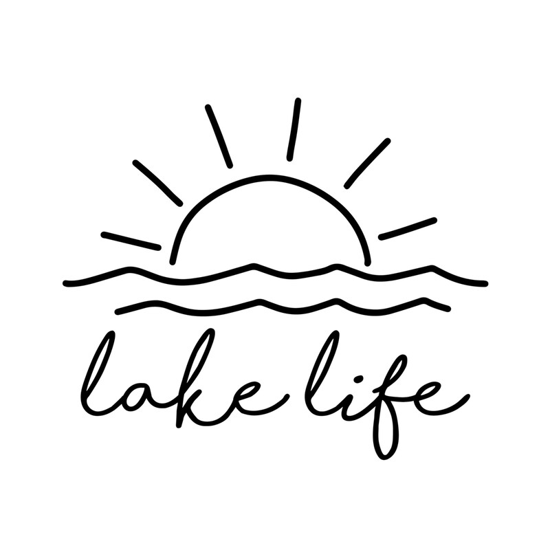 Lake Girl Car Decals - Etsy