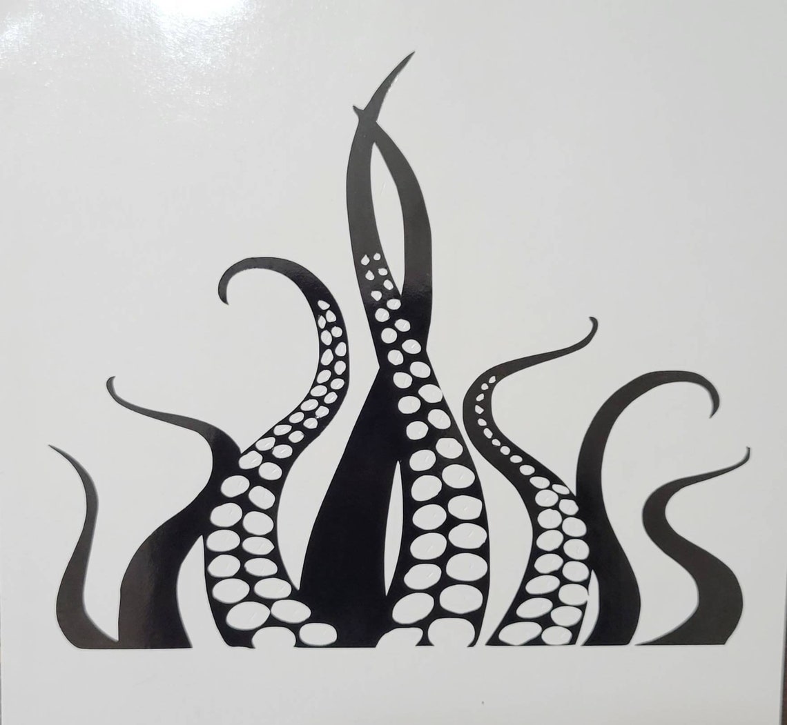 Octopus Tentacles Decal | Vinyl Car Decal | Window Decal | Laptop Decal ...