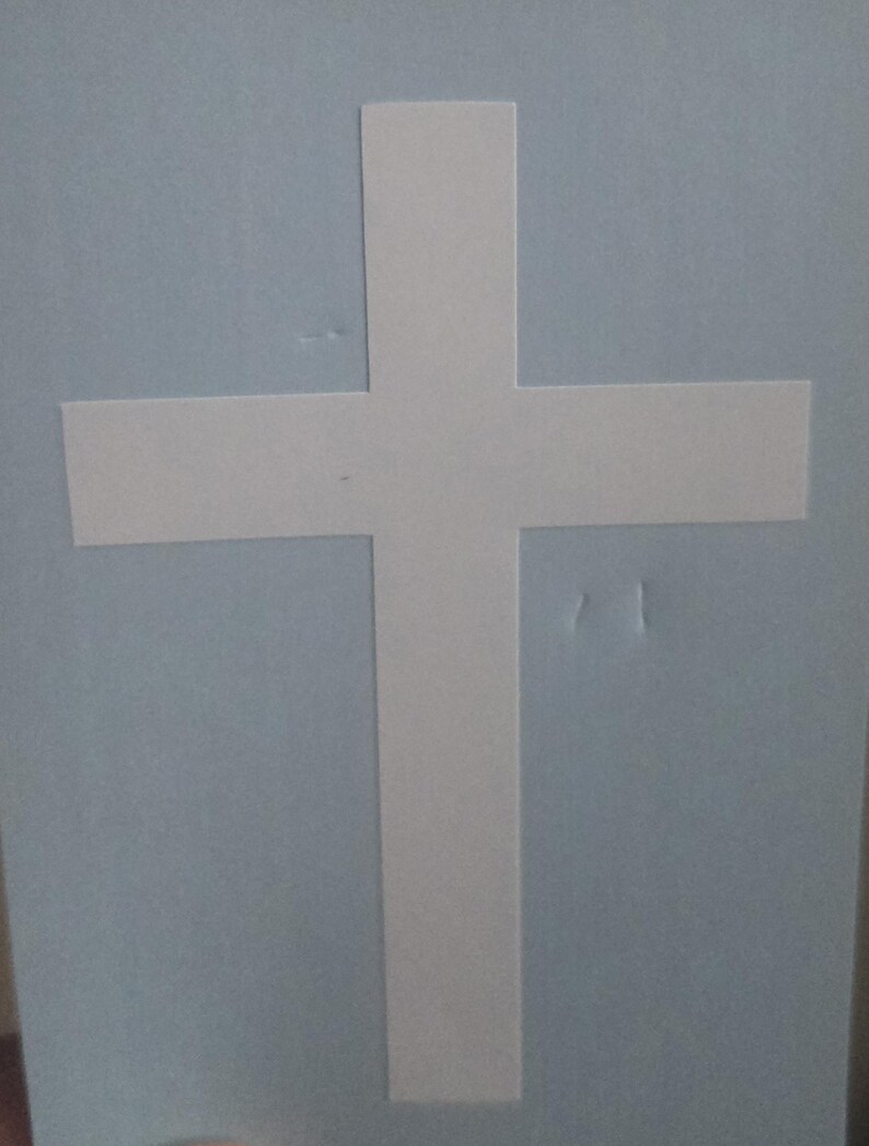 Cross Decal | Vinyl Car Decal | Window Decal | Laptop Decal | Vinyl ...
