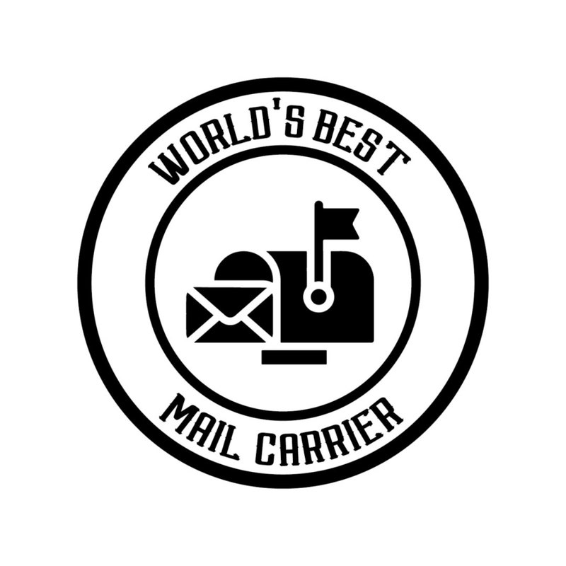 Mail Carrier Decal - Etsy