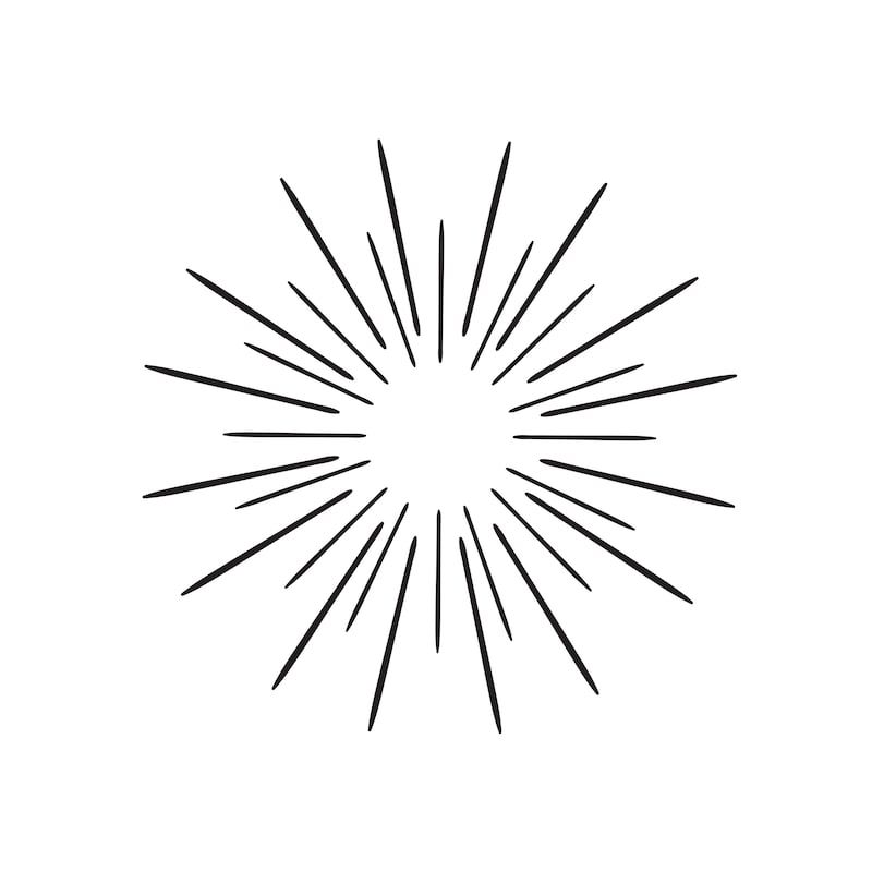 Geometric Sun Car Decal - Etsy