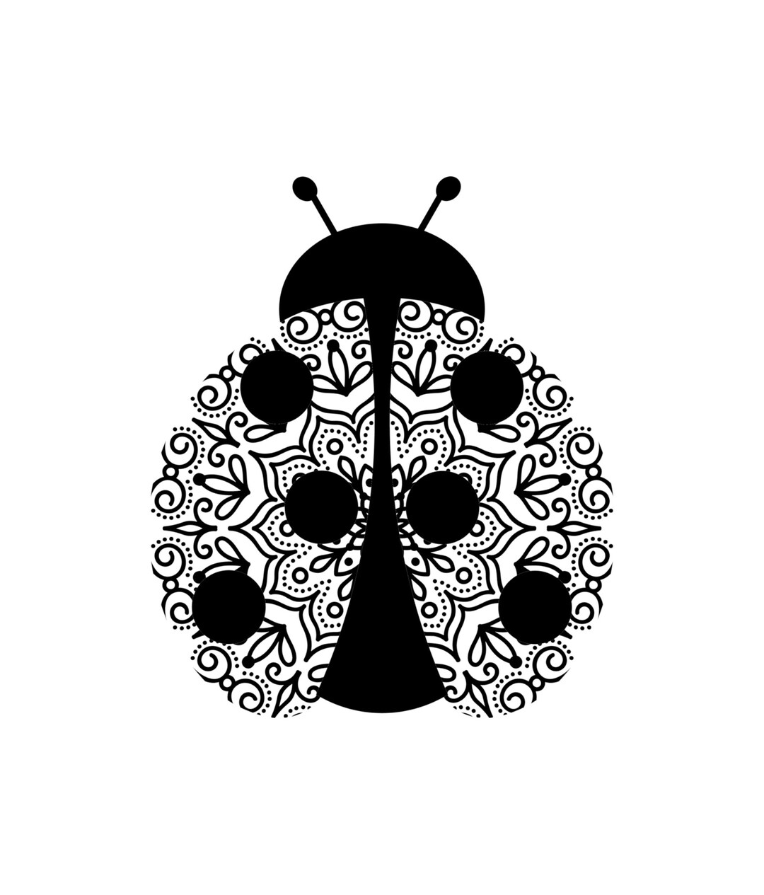 Ladybug Mandala Decal Vinyl Car Decal Window Decal Laptop Decal Vinyl ...