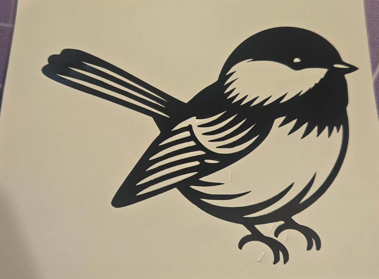 Chickadee Decal | Vinyl Car Decal | Window Decal | Laptop Decal | Vinyl ...