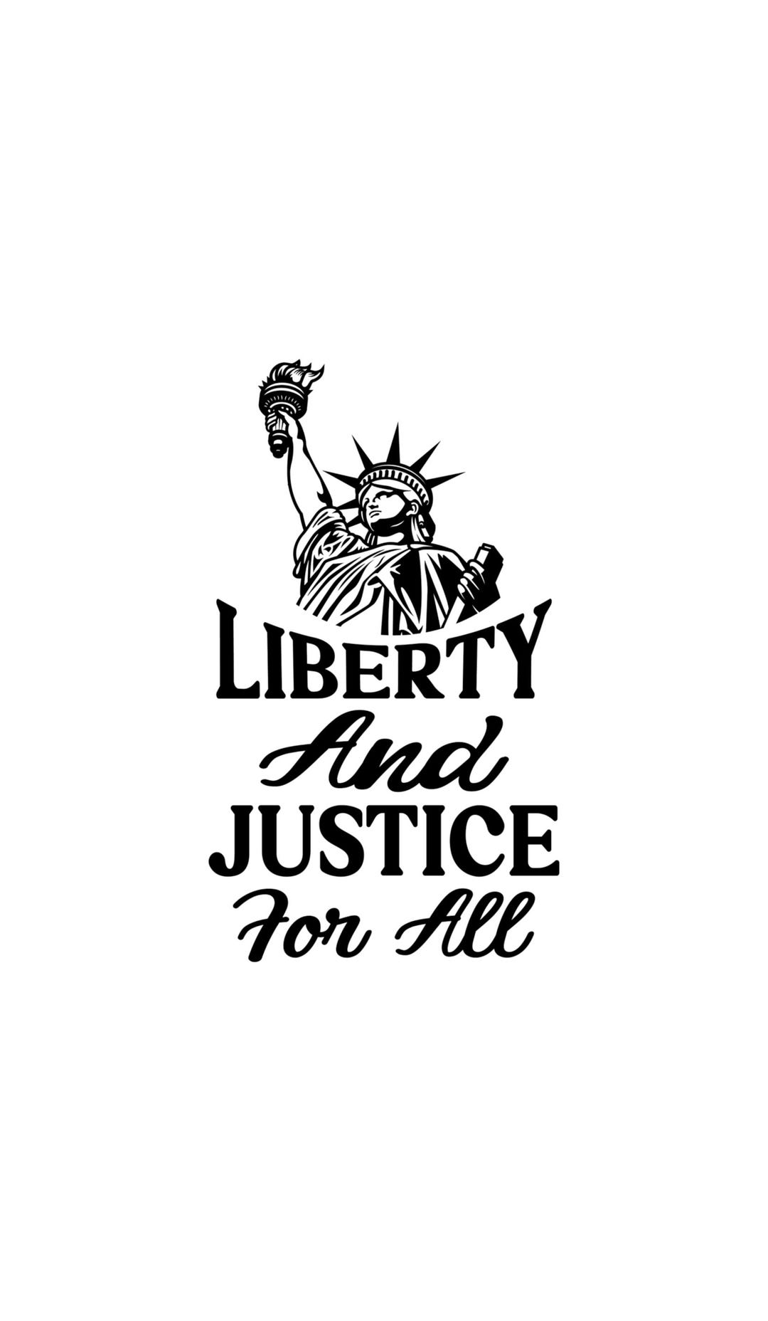 Liberty and Justice for All Decal | Vinyl Car Decal | Window Decal ...