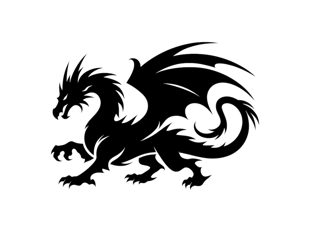 Dragon Decal | Vinyl Car Decal | Window Decal | Laptop Decal | Vinyl ...