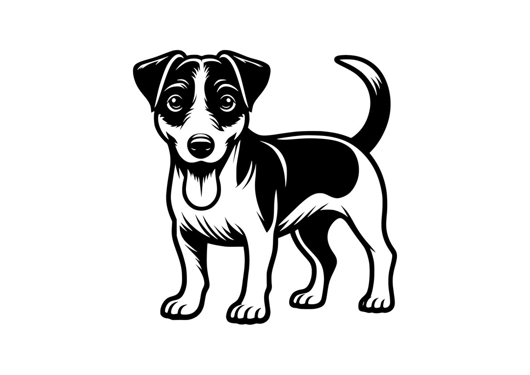 Jack Russell Terrier Dog Decal | Vinyl Car Decal | Window Decal ...