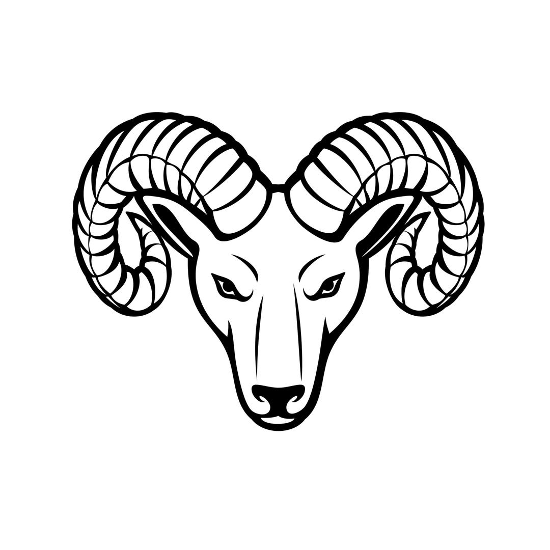 Ram Decal | Vinyl Car Decal | Window Decal | Laptop Decal | Vinyl ...