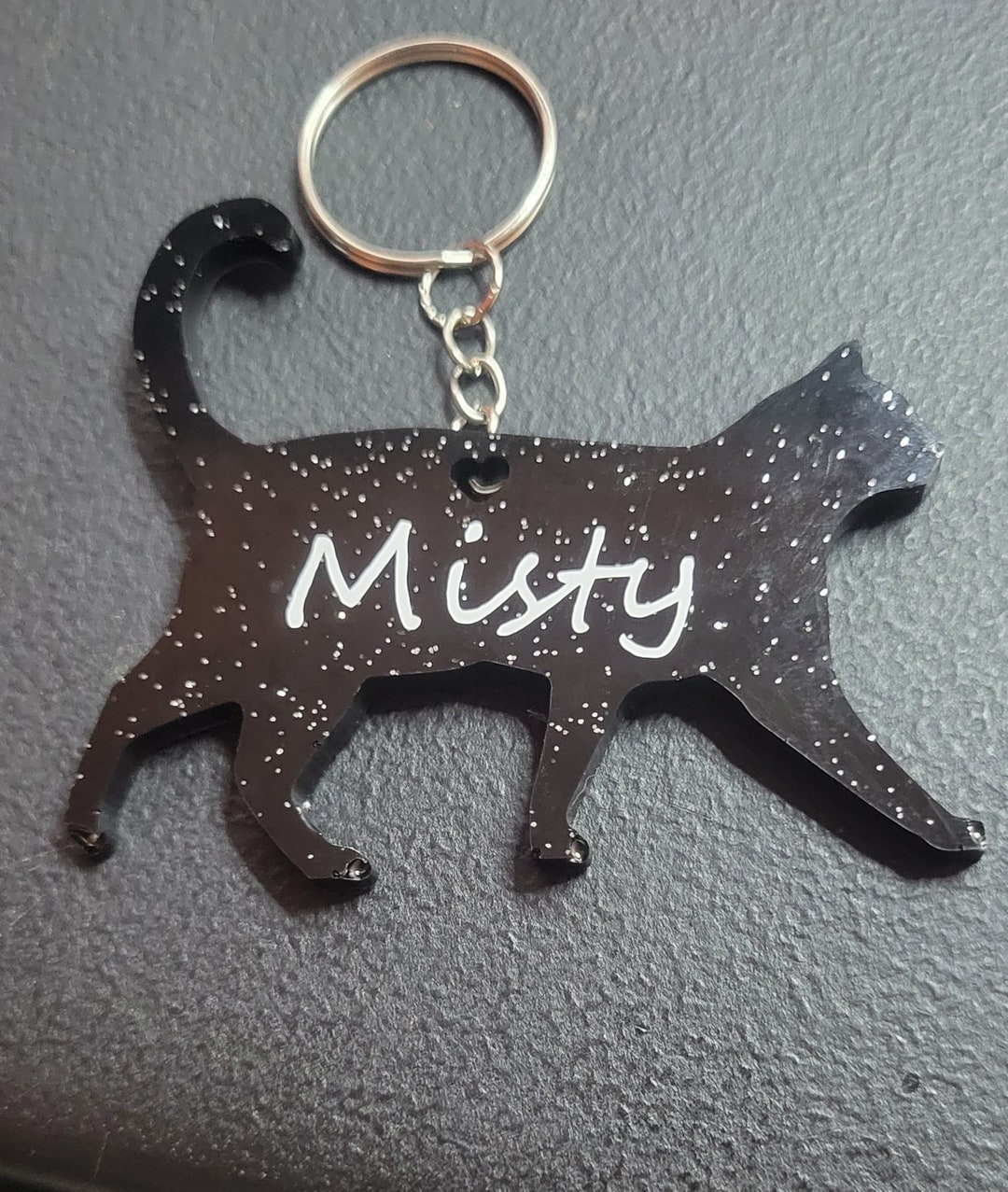 Custom Cat Keychain | Cat Keychain - Etsy