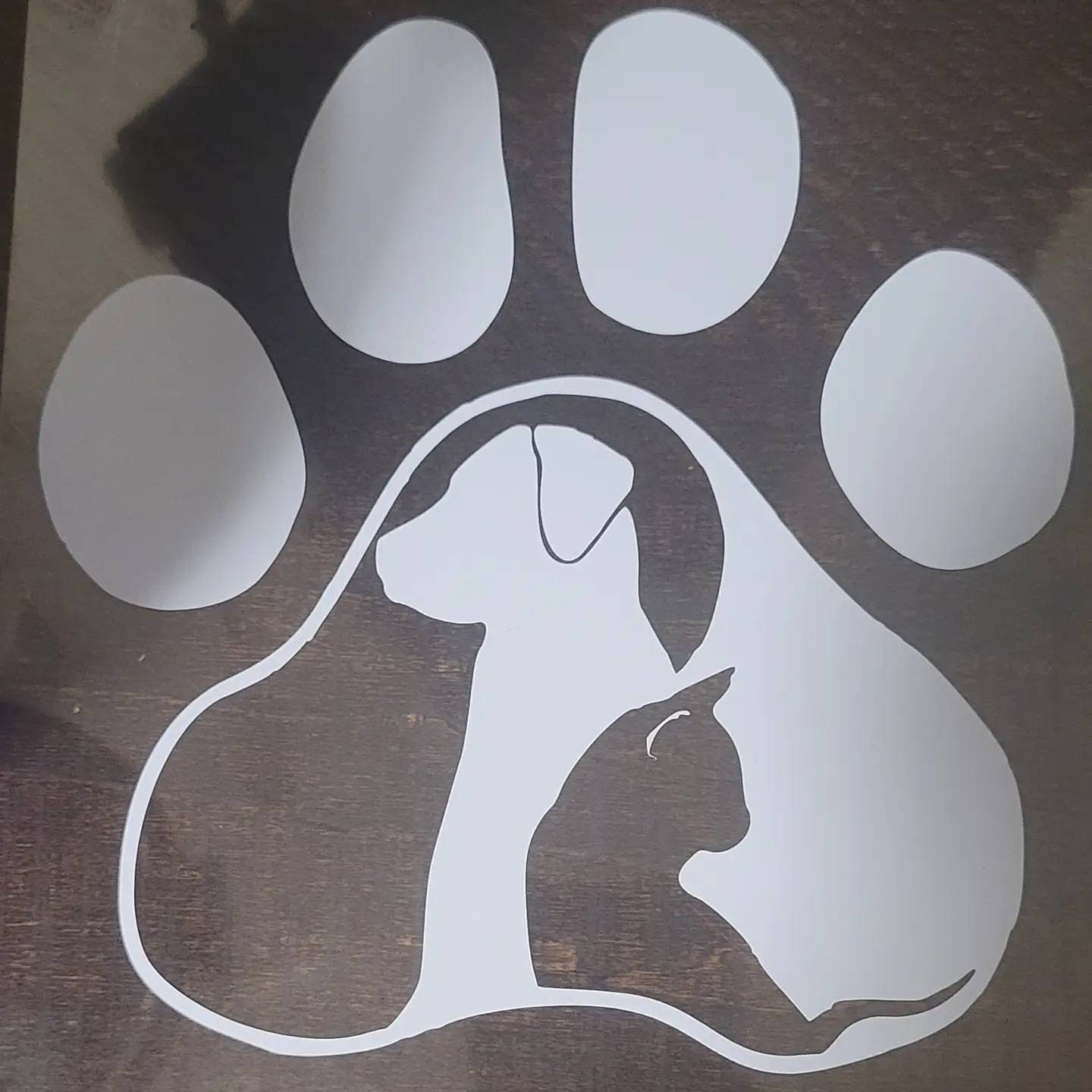 Cat and Dog Decal | Vinyl Car Decal | Window Decal | Laptop Decal ...