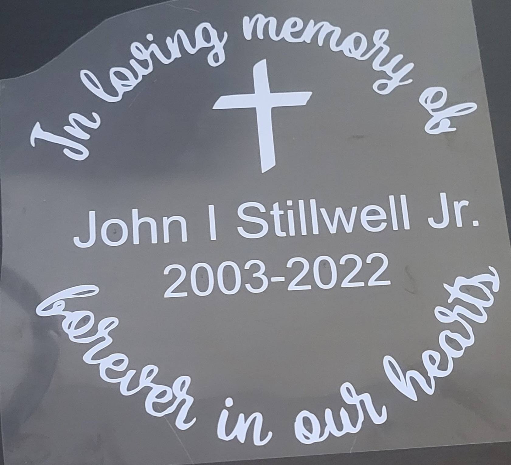 In Loving Memory Of, Forever in Our Hearts | Personalized Memorial ...