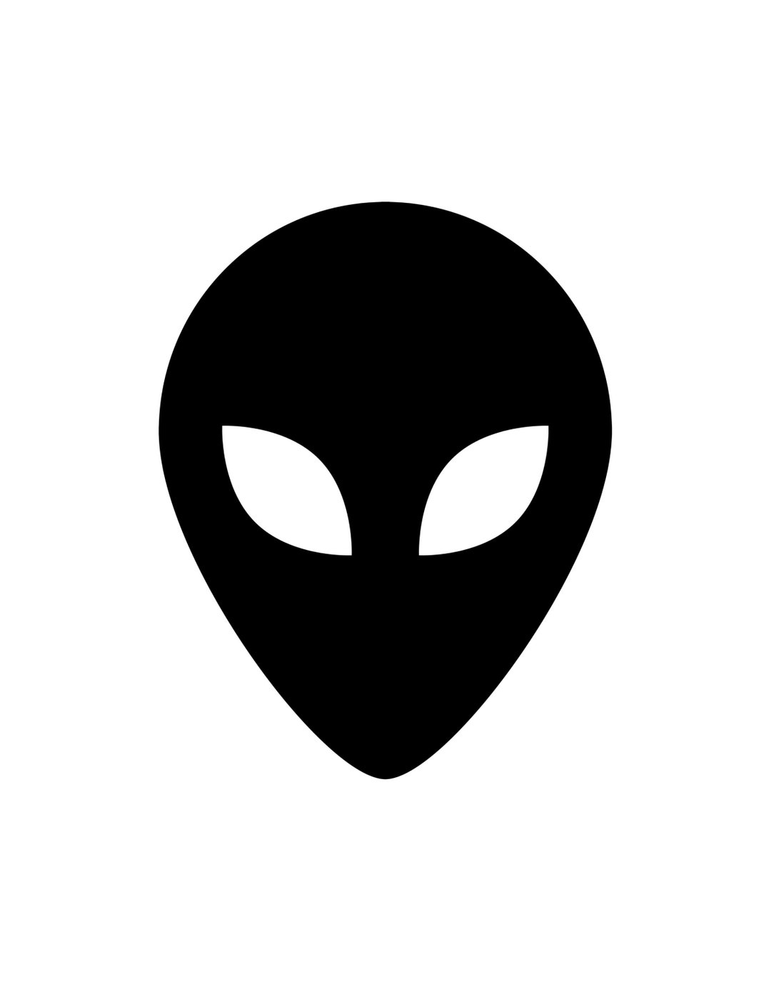 Alien Decal | Vinyl Car Decal | Window Decal | Laptop Decal | Vinyl ...