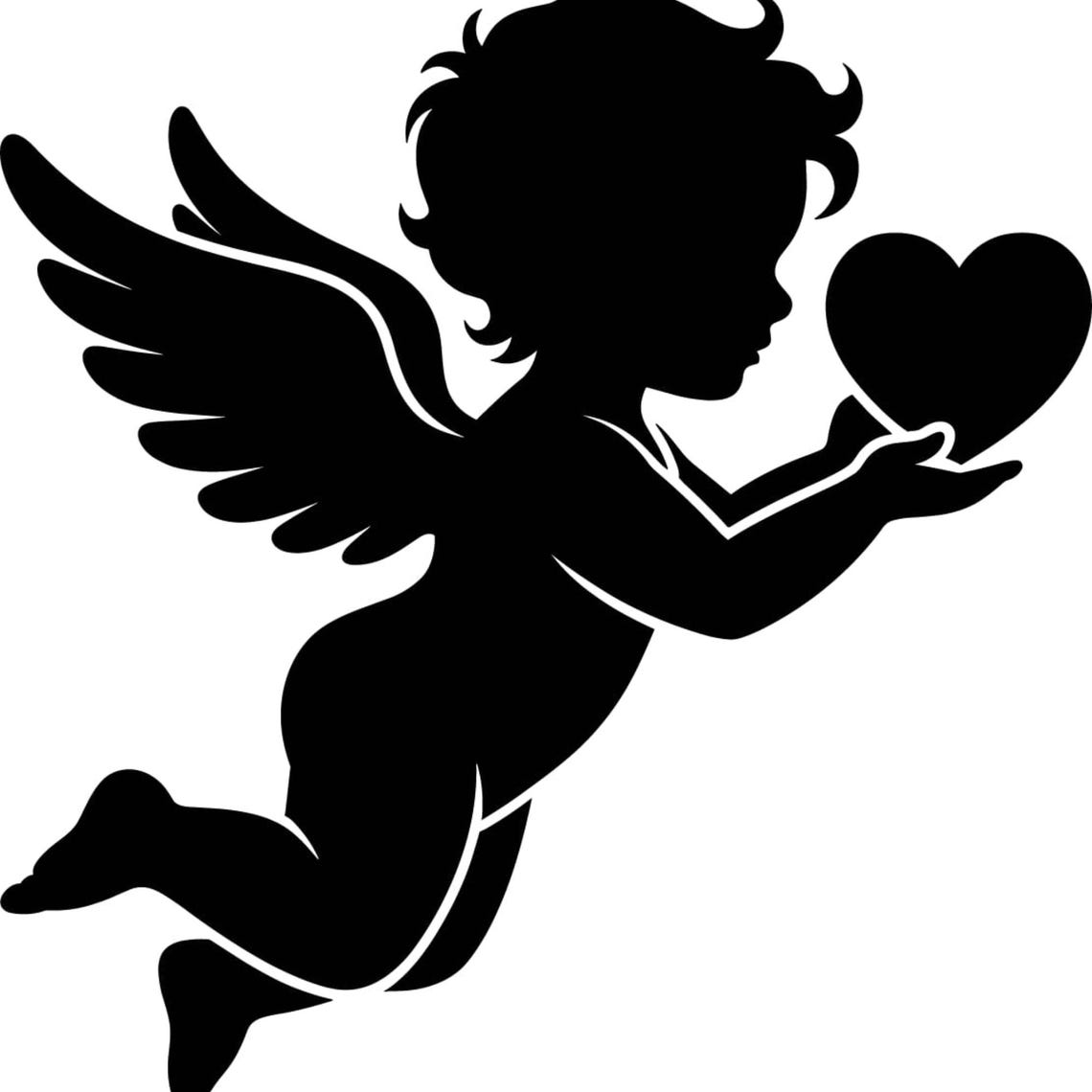 Cupid Decal | Vinyl Car Decal | Window Decal | Laptop Decal | Vinyl ...