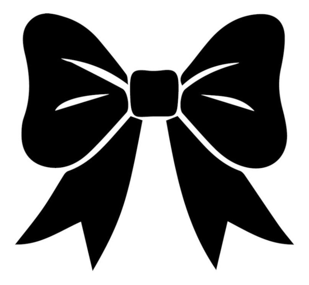 Bow Decal | Vinyl Car Decal | Window Decal | Laptop Decal | Vinyl ...