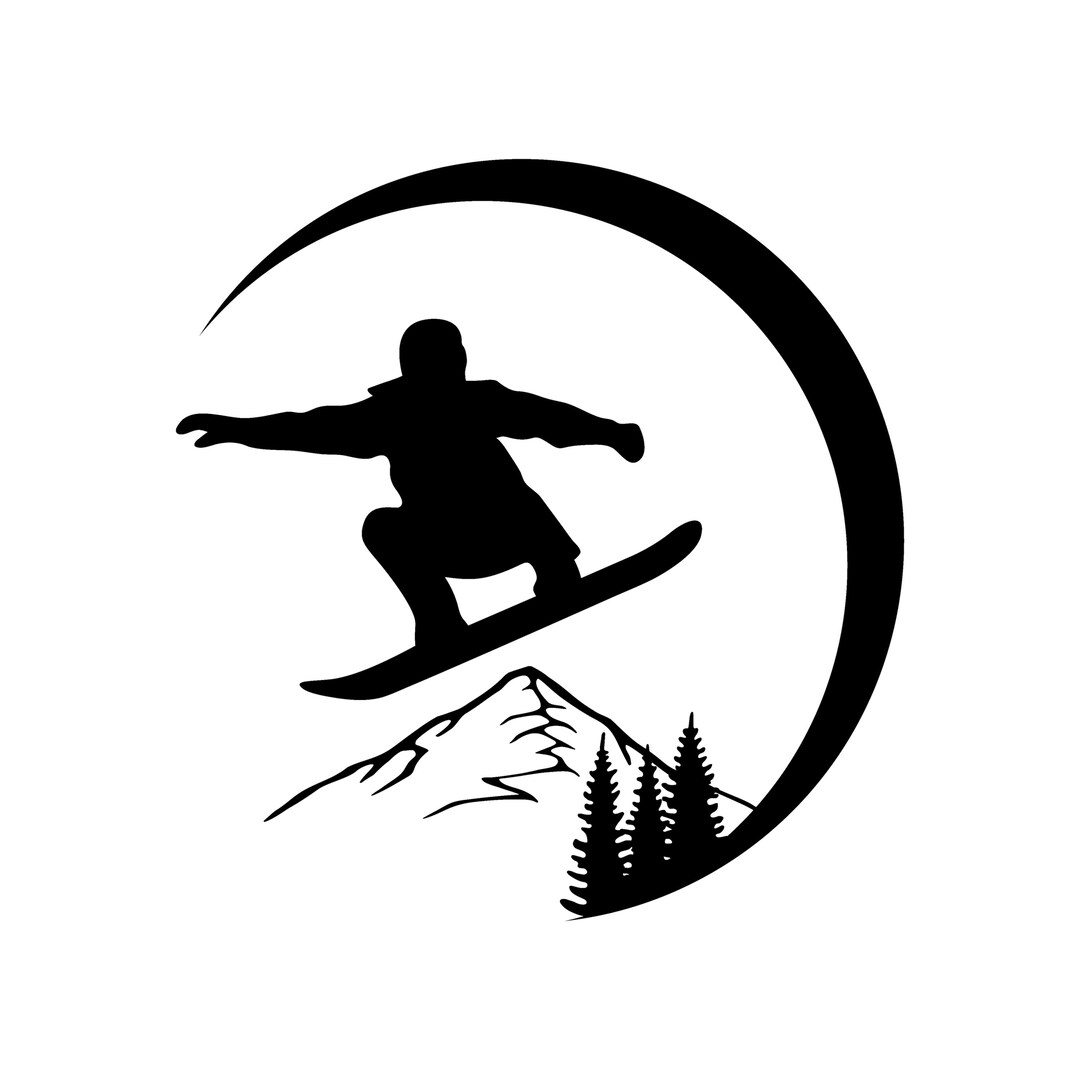 Snowboarder Decal | Vinyl Car Decal | Window Decal | Laptop Decal ...