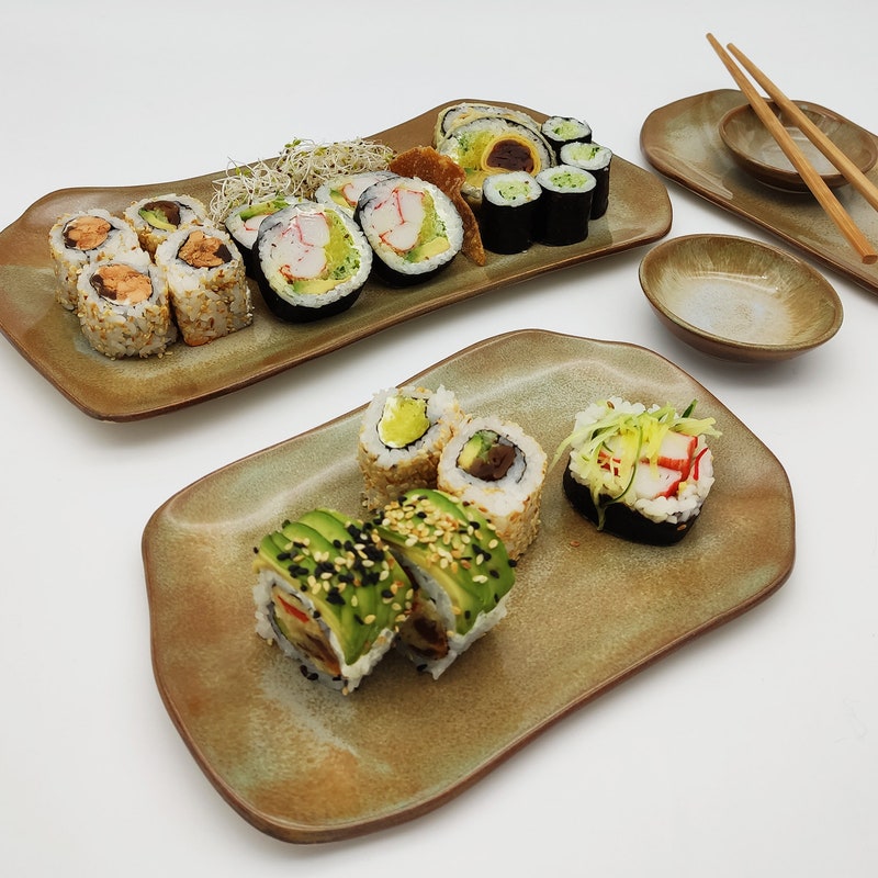 Sushi Dinnerware Set - Etsy