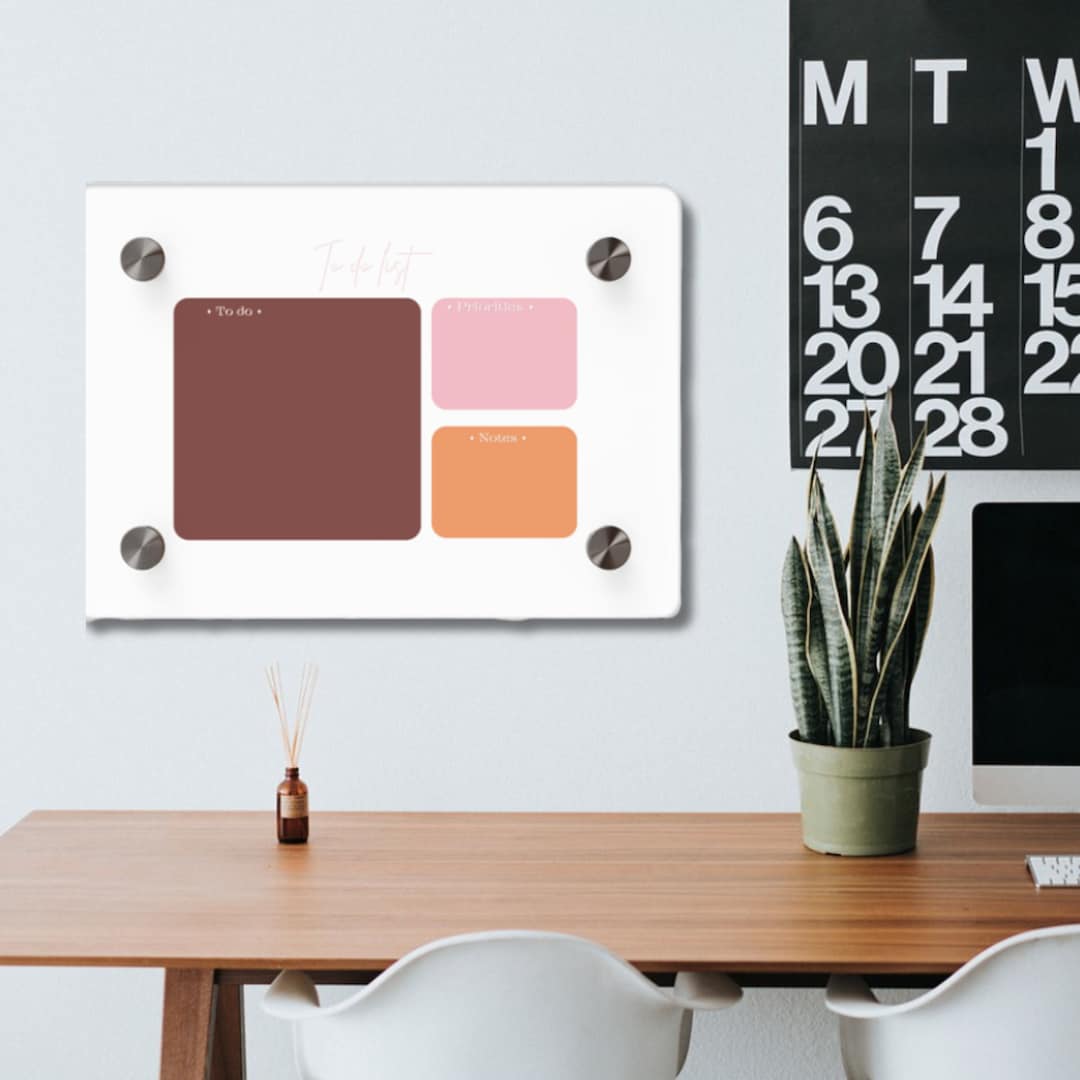 To-do List for Wall Dry Erase Board Office Decor to Do Board for Task ...