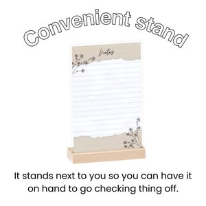 NOTES To-do List for Desk Dry Erase Board Office Decor to Do Board for ...