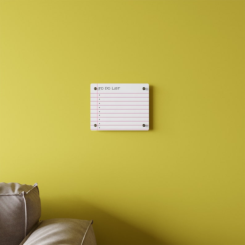To-do List for Wall Dry Erase Board Office Decor to Do Board for Task ...