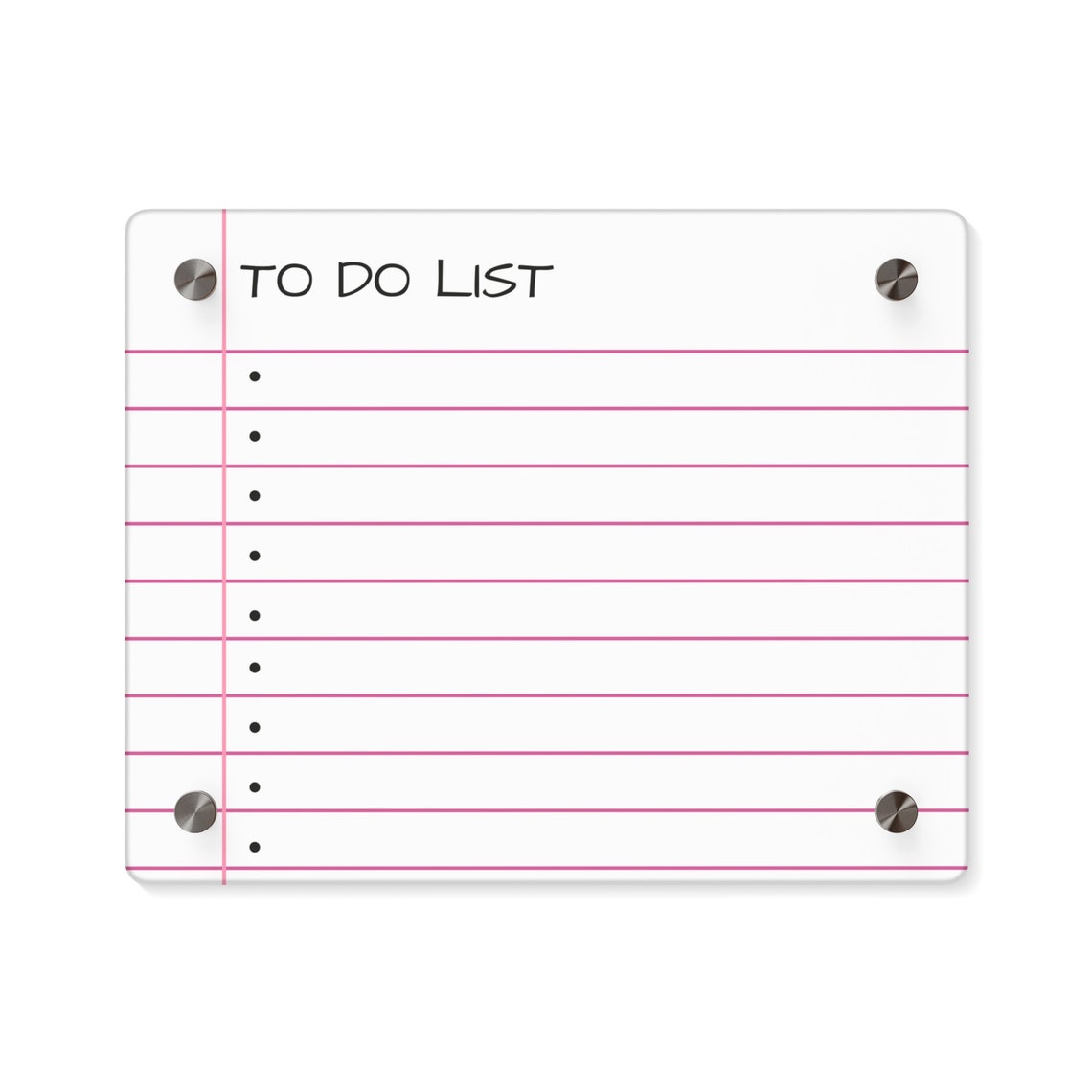To-do List for Wall Dry Erase Board Office Decor to Do Board for Task ...