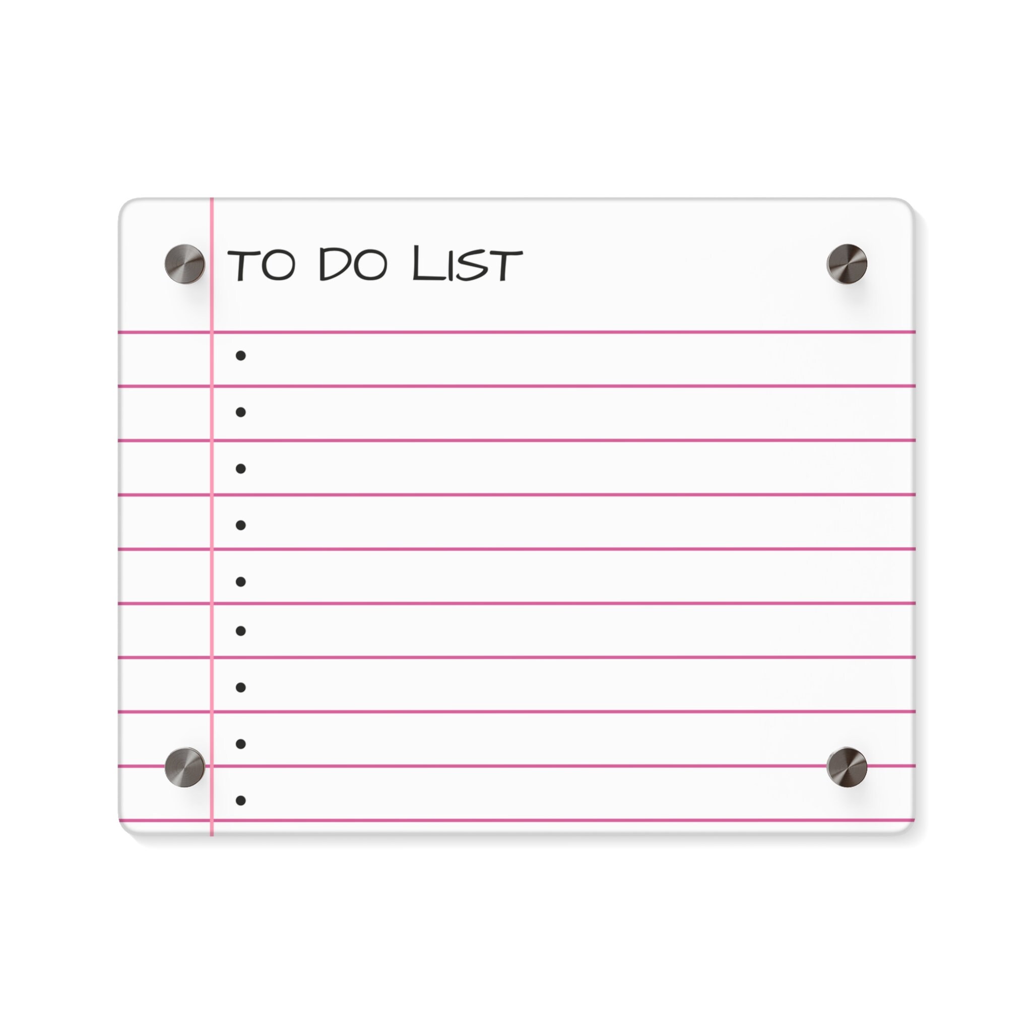 To-do List for Wall Dry Erase Board Office Decor to Do Board for Task ...