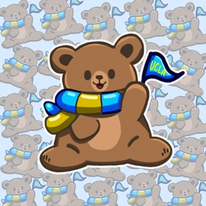 UCLA Bruins Sticker | Waterproof | Die Cut Sticker | College Student ...