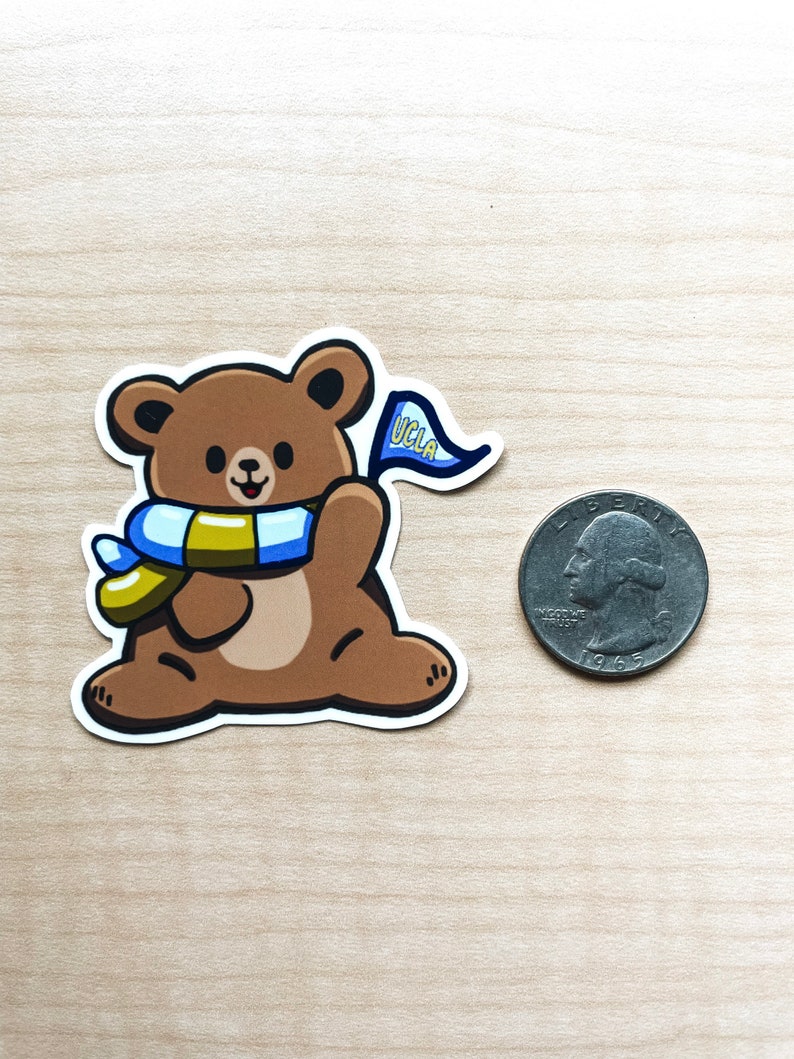 UCLA Bruins Sticker | Waterproof | Die Cut Sticker | College Student ...