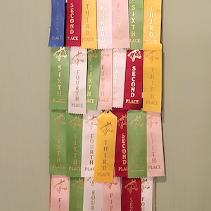 Track Ribbon Holder, Ribbon Display, Runnerribbon Wall Hanging, Cross ...