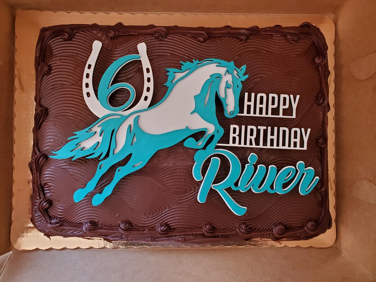 Birthday Cake Topper / Sheet Cake Topper / Flat Cake Topper | Etsy