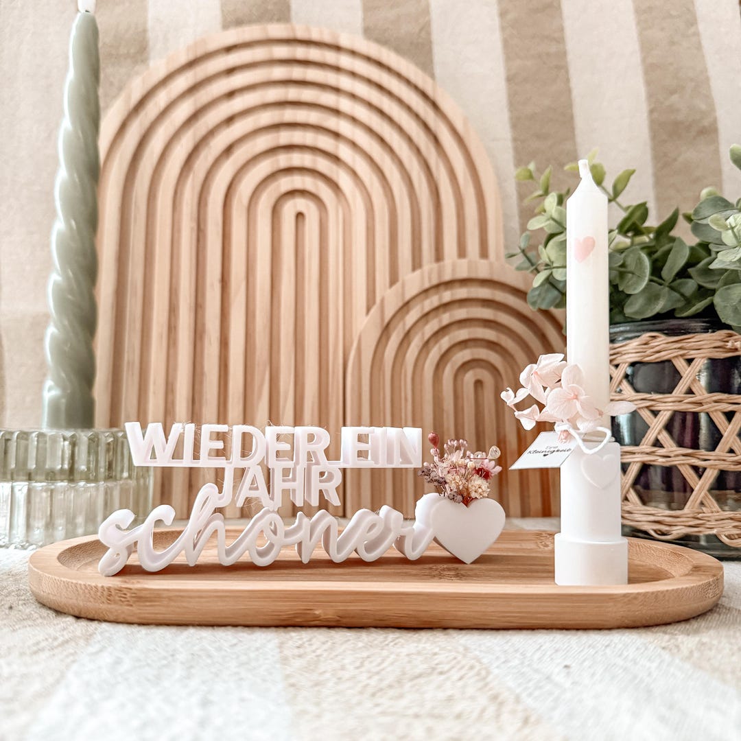3D Printing File (STL) - 3MF - Bambu Studio - Lettering - Another Year ...