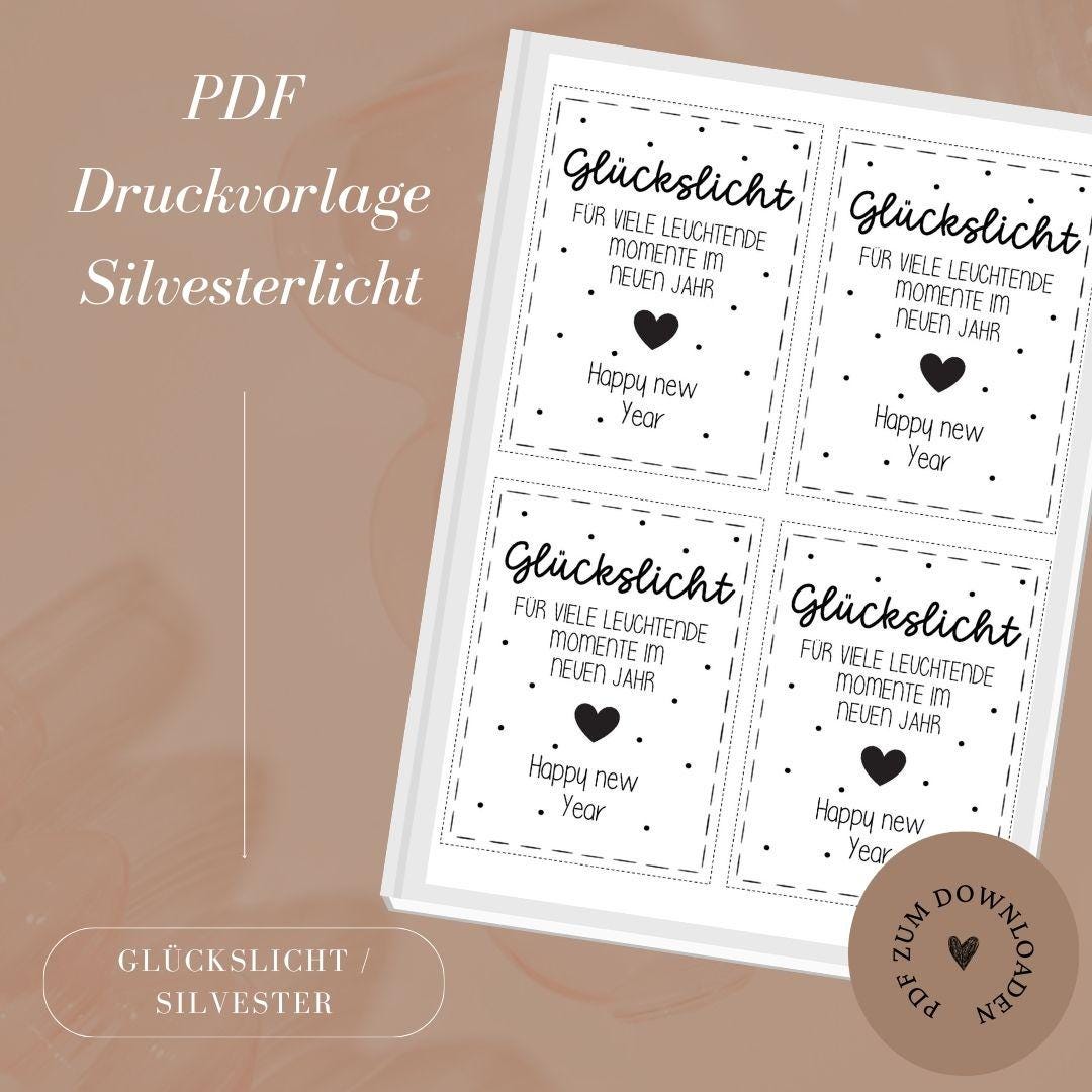 Datei - Wunderkerzen Knicklichter - Silvester/Neujahr - Glückslicht ...