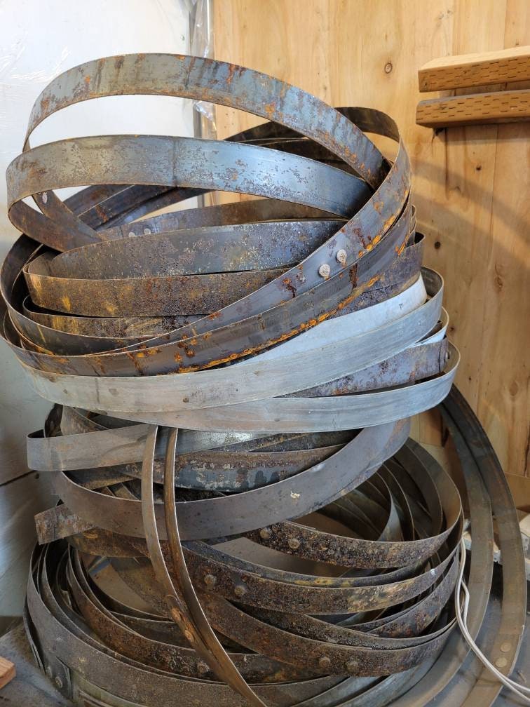 Full Set of Whisky or Wine Barrel Rings - Etsy