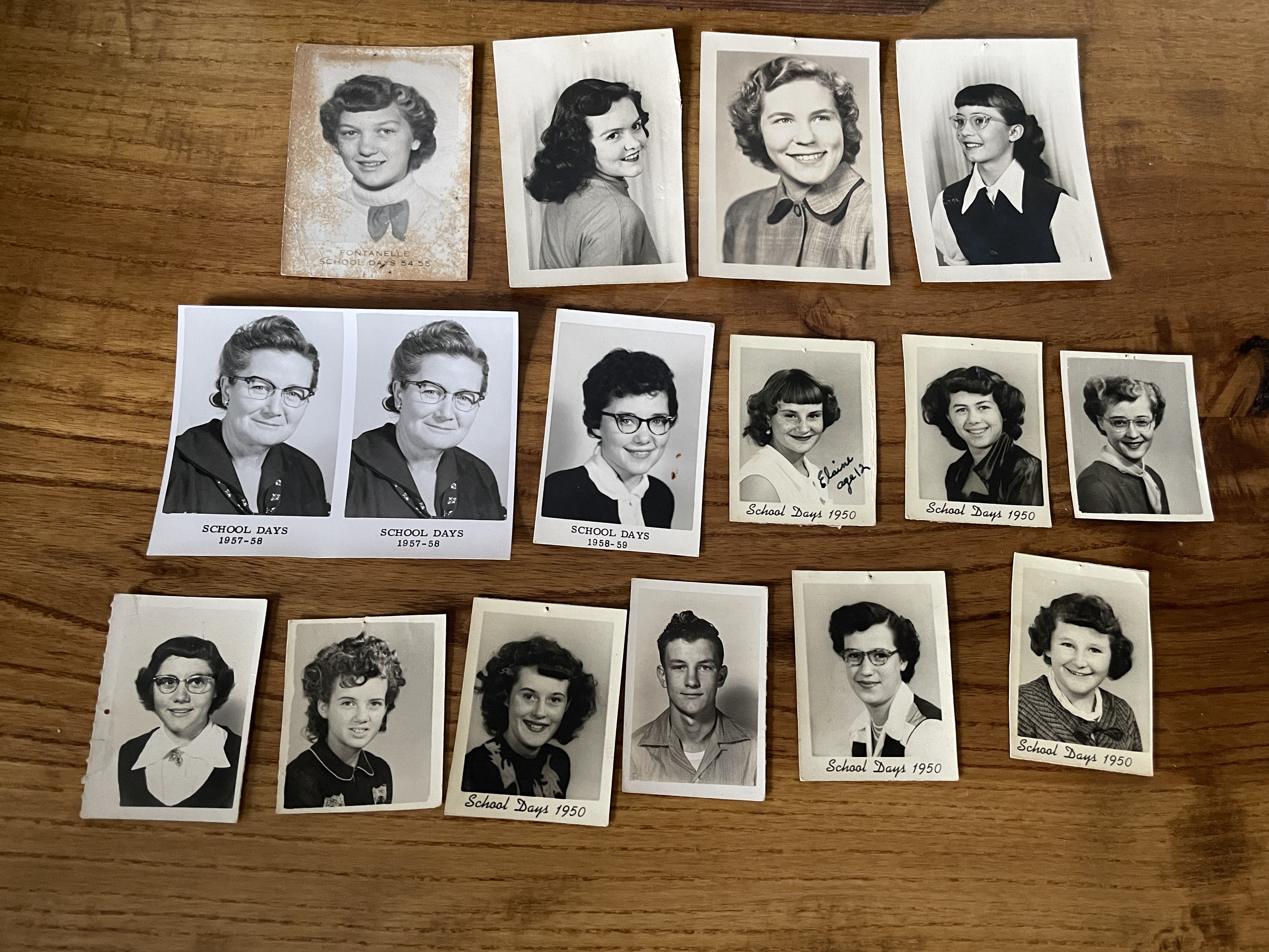 1950s School Yearbook Photos Vintage Lot of School Pictures - Etsy