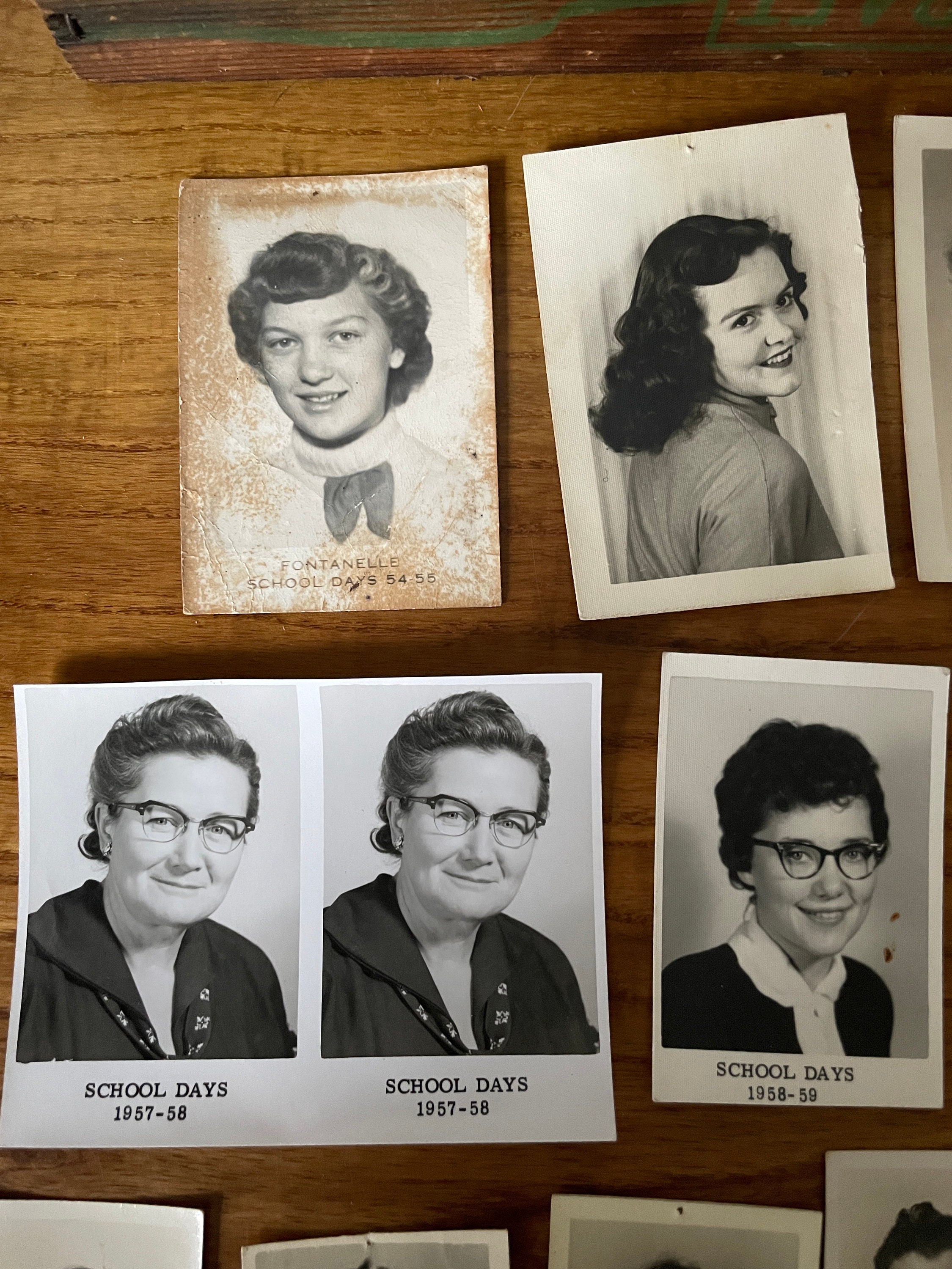 1950s School Yearbook Photos Vintage Lot of School Pictures - Etsy