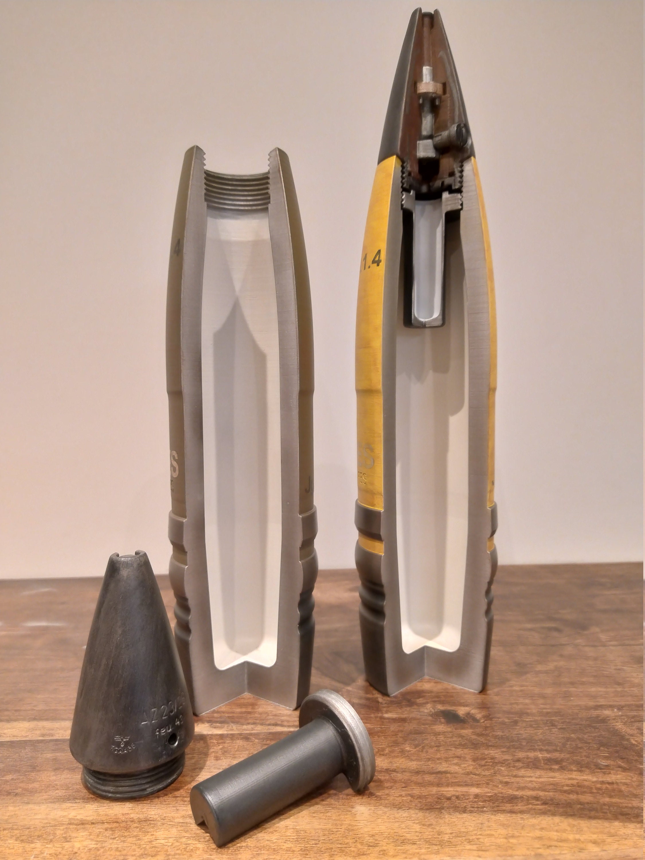 88cm King Tiger German Tank Round Kwk 43 Ammunition - Etsy