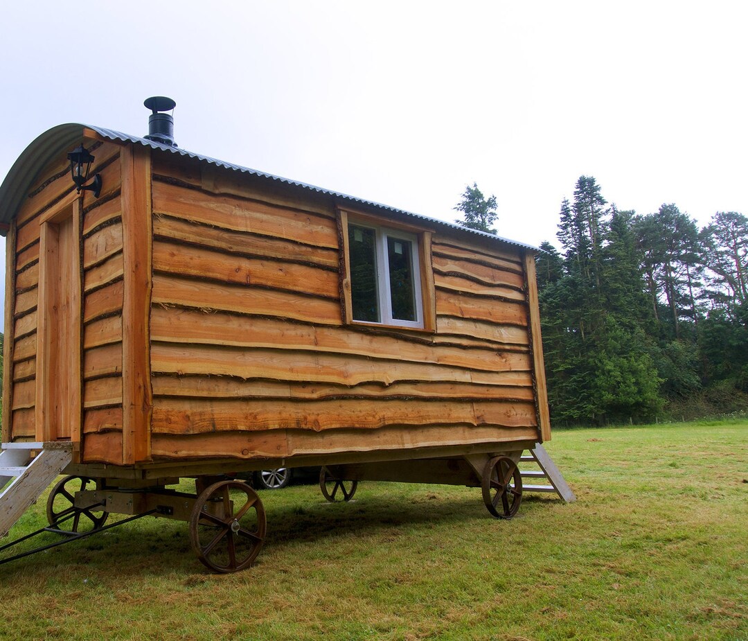 Rustic Off-grid Office Shepherds Hut - Etsy
