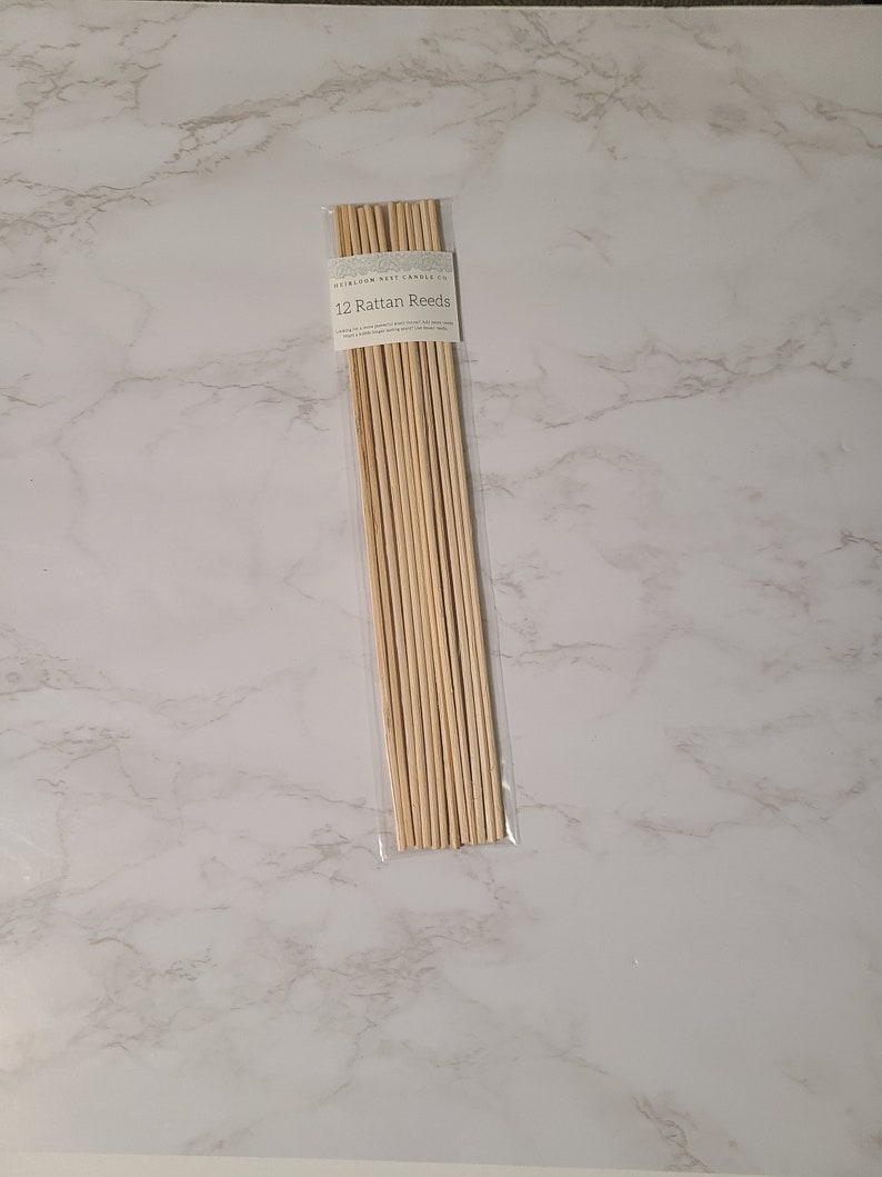 12 Rattan Reeds for Reed Diffuser Reed Diffuser Sticks Reed Diffuser ...