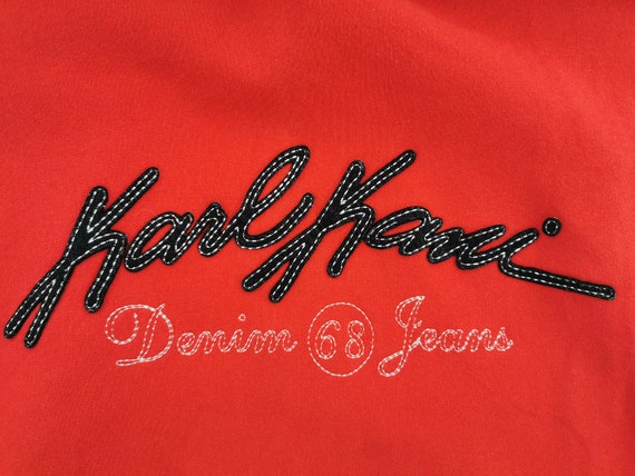 Karl Kani Vintage Hoodie Karl Kani Logo Pullover Hood… - Gem