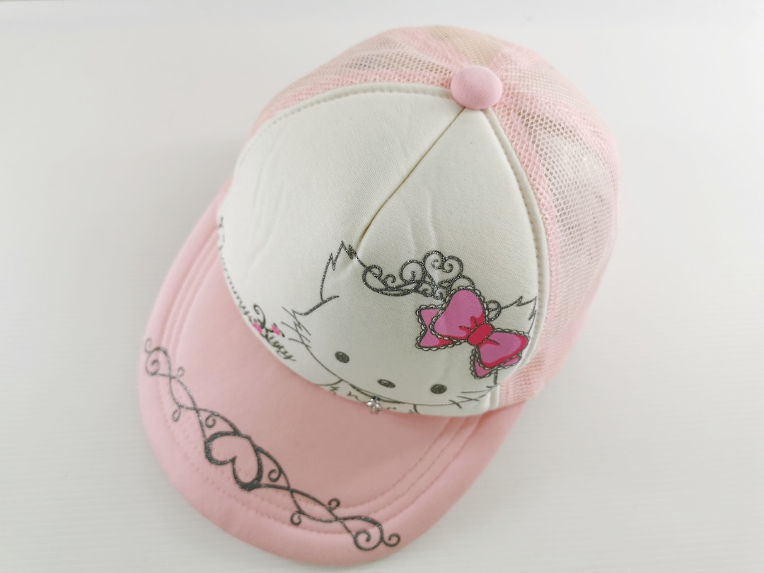 Hello Kitty Cap Hello Kitty Sanrio Cap Hat Made in Japan - Etsy