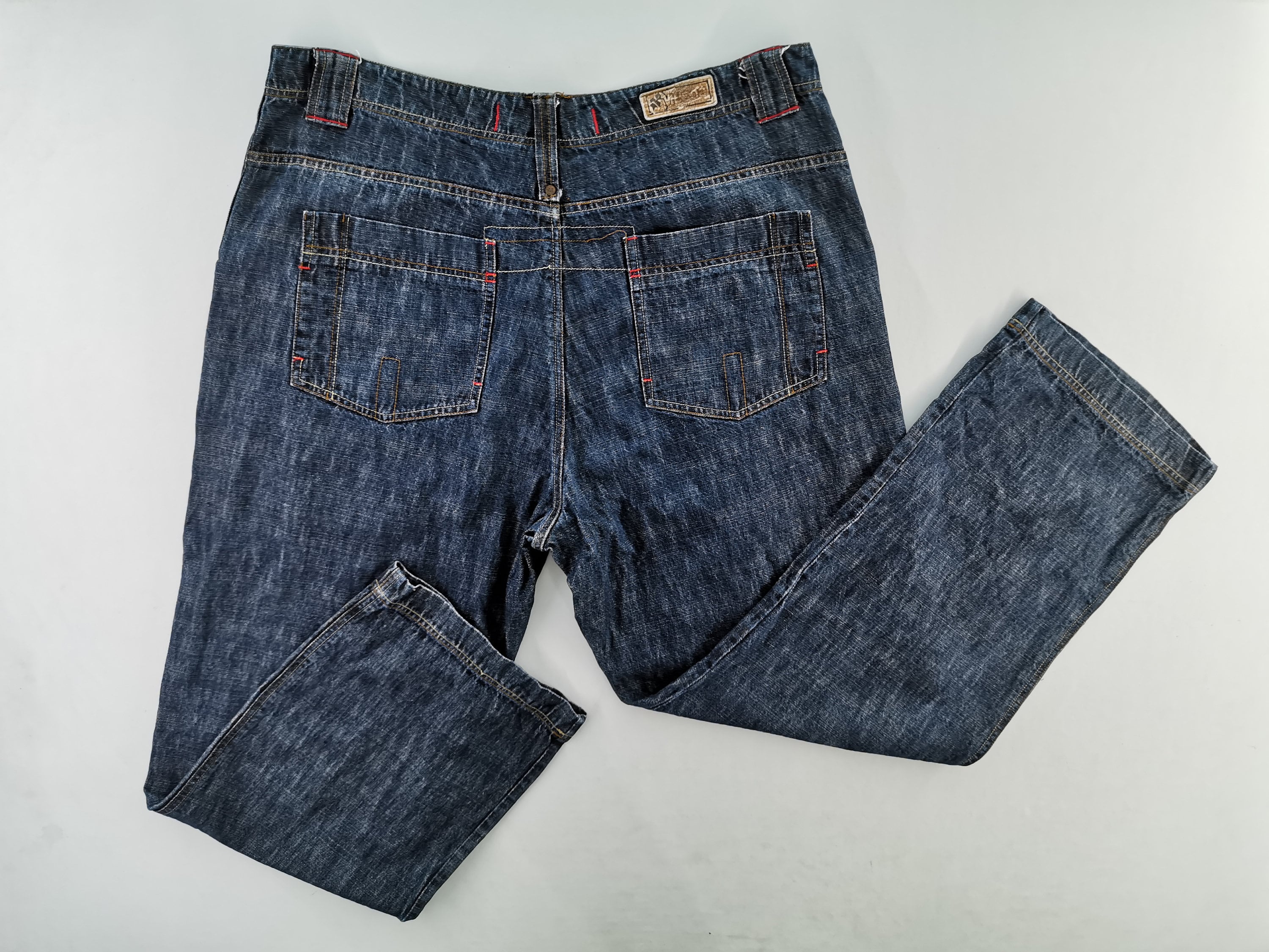 Mecca Jeans Distressed Size 42 Mecca Hip Hop Baggy Denim Jeans - Etsy