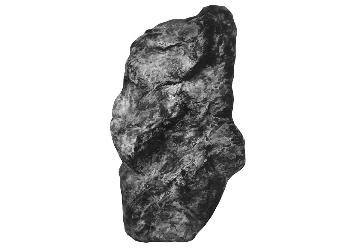 Hand Drawn Rocks Removable Fabric Wall Decal - Etsy