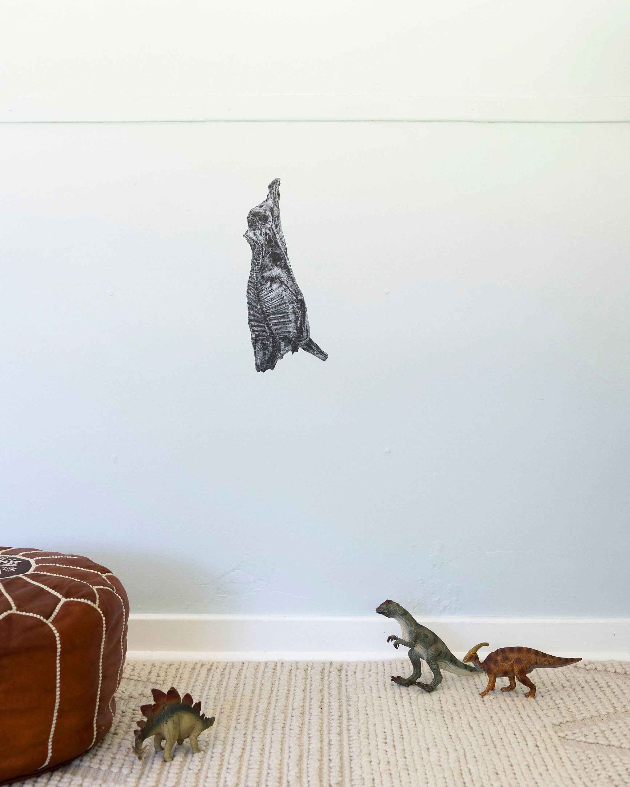 Hand Drawn Beef Carcass Removable Fabric Wall Decal - Etsy