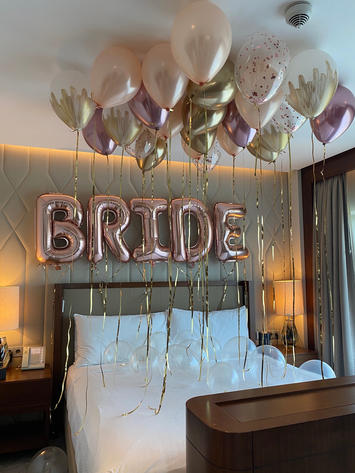 Bride Room Decor Bride Room Balloon Decor Bridal Suite Decor Hen Party ...