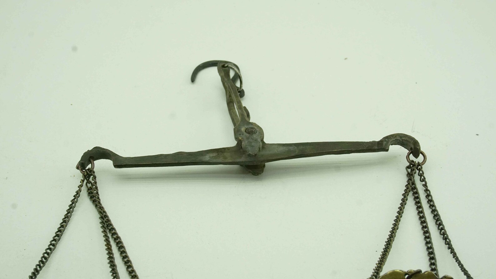 Old Metal Scale Brass Trebuchet Vintage Scale Pharmacy Scale Apothecary ...