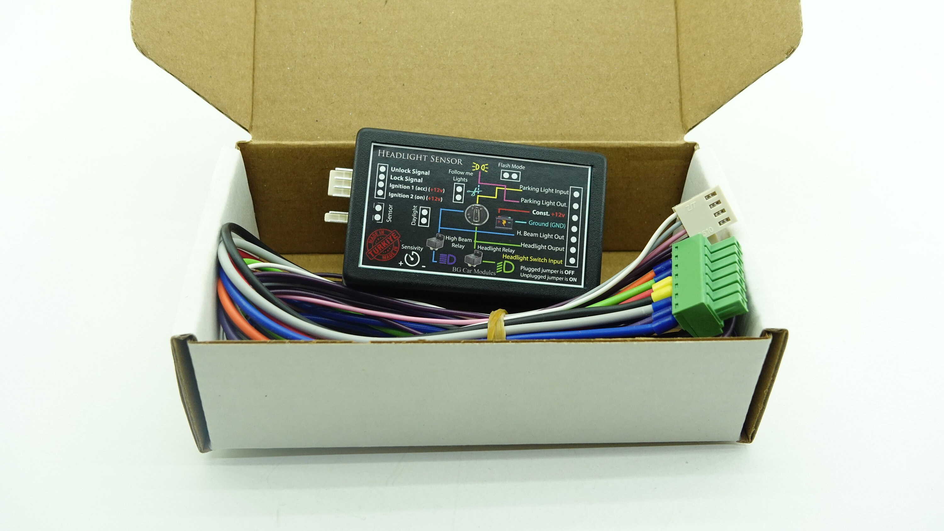 Car Auto Headlight Module and Follow Me Home Module With LCD OLED ...