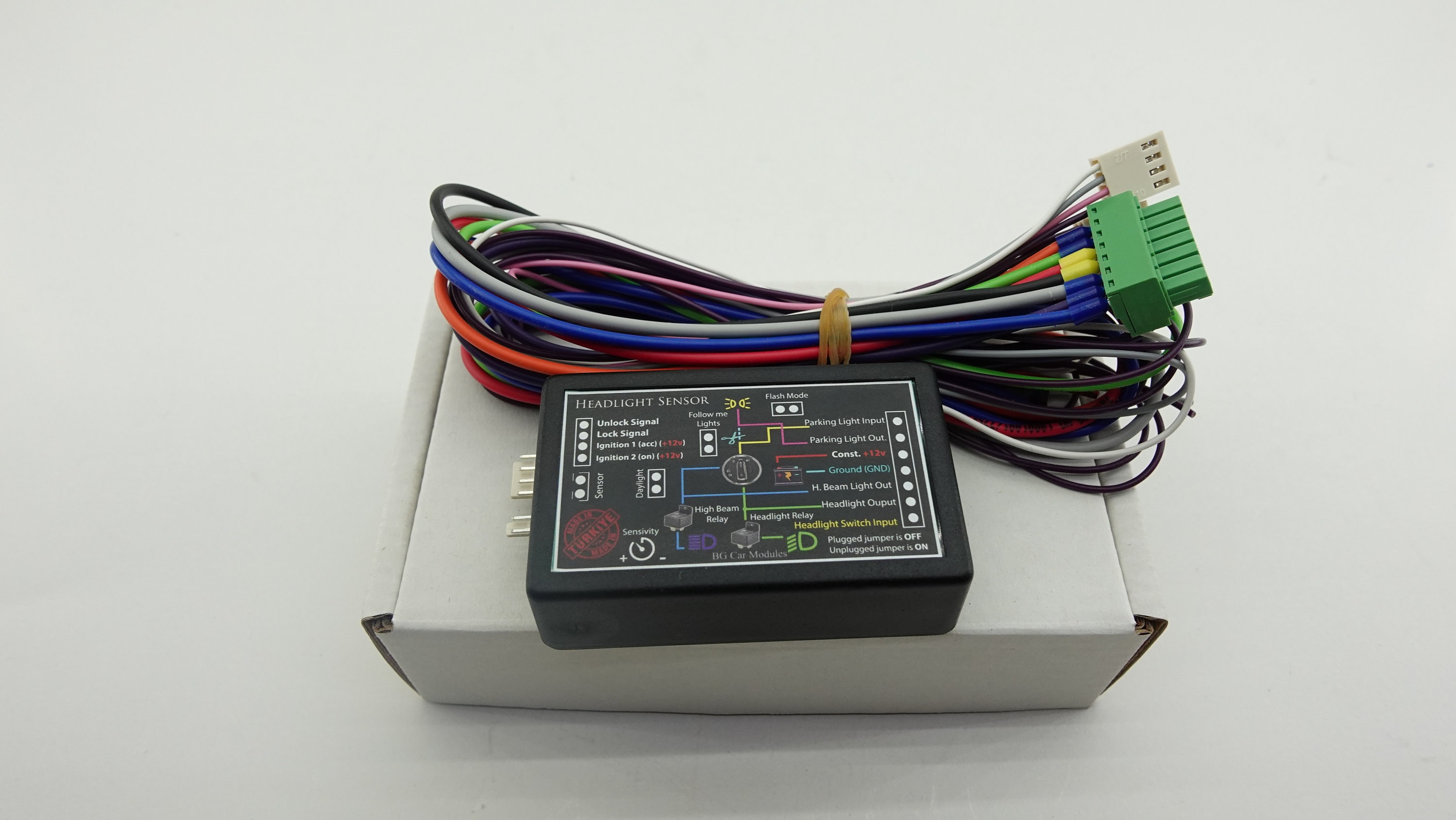 Car Auto Headlight Module and Follow Me Home Module With LCD OLED ...