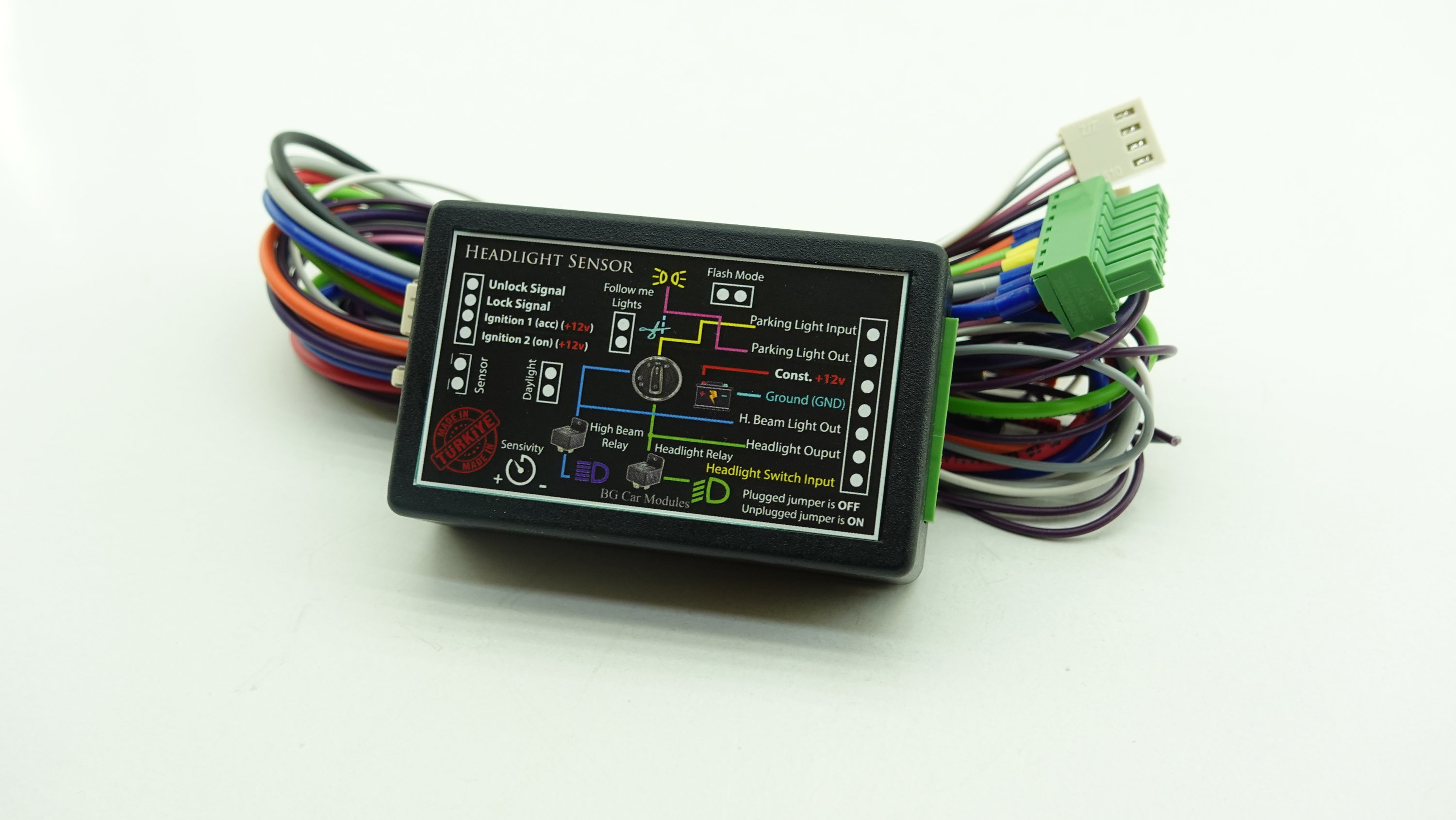 Car Auto Headlight Module and Follow Me Home Module With LCD OLED ...
