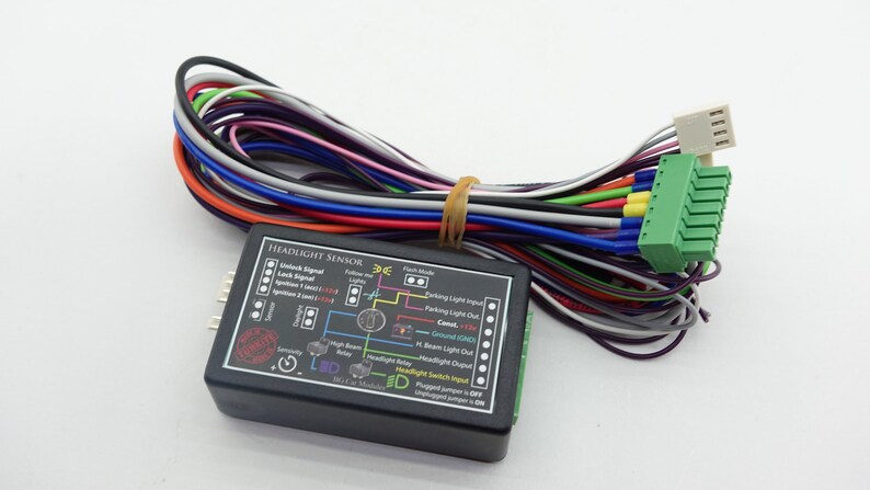 Car Auto Headlight Module and Follow Me Home Module With LCD OLED ...